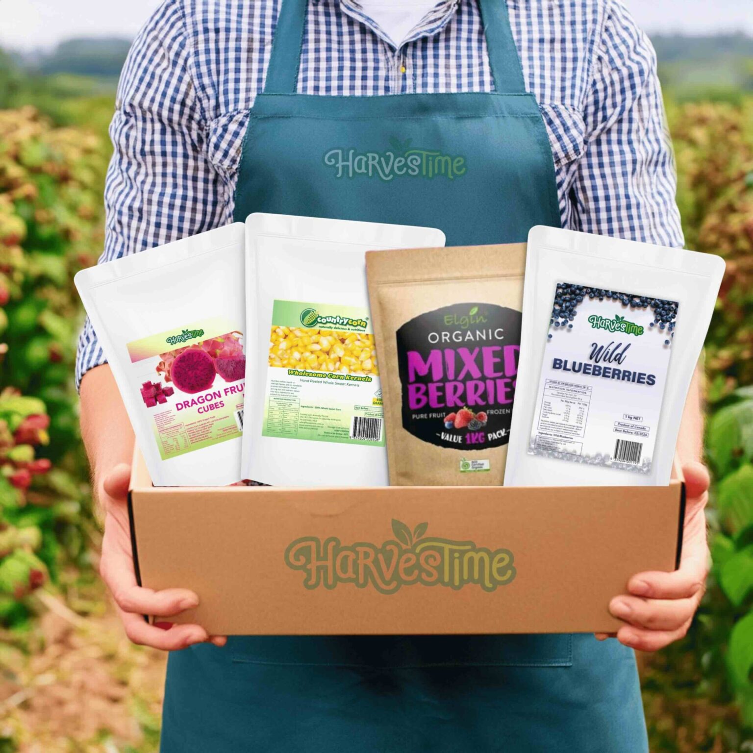 Organic Frozen Berries Distributor - Harvestime NSW